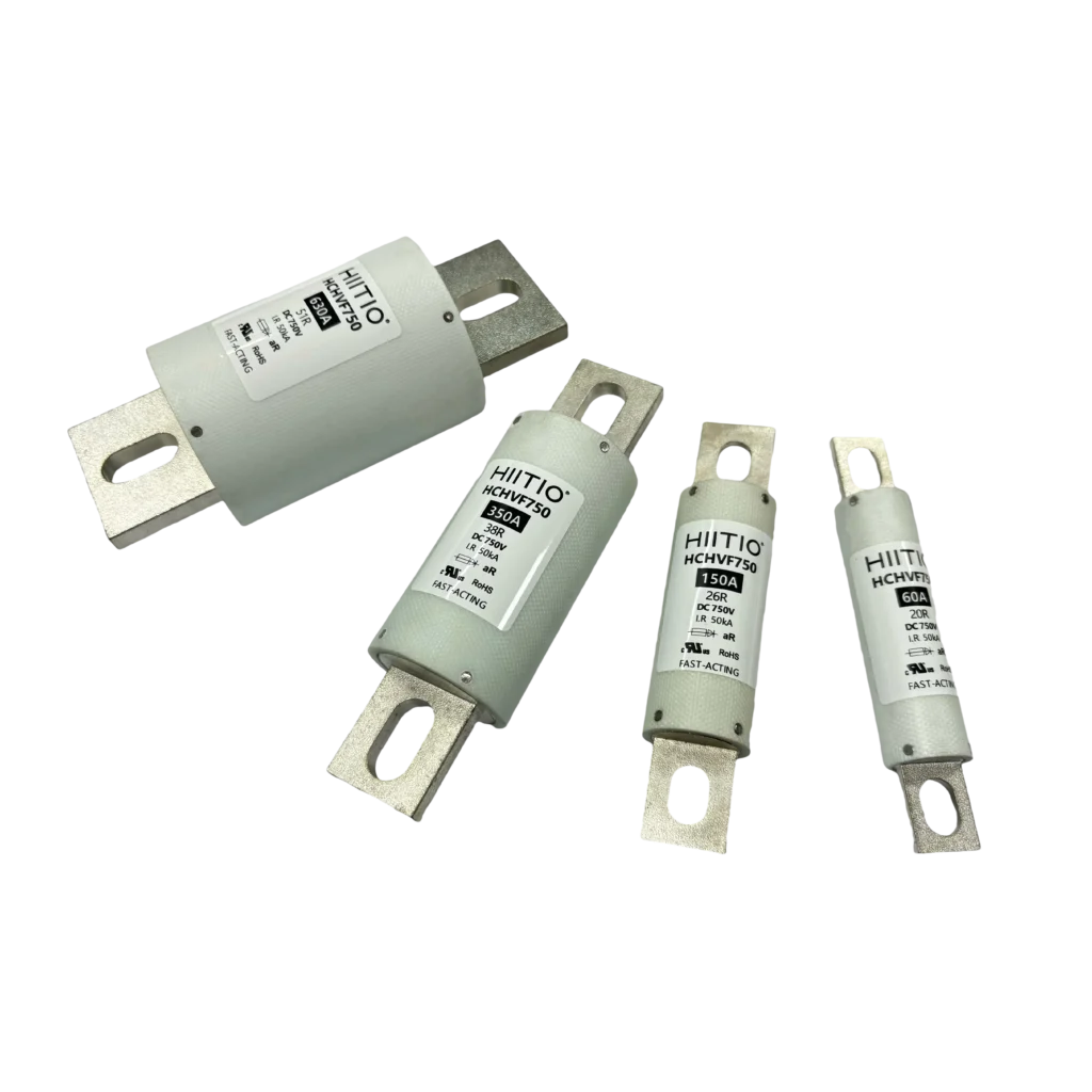 750V North American Style aR Semiconductor DC Fuse (Fast-Acting) - HIITIO