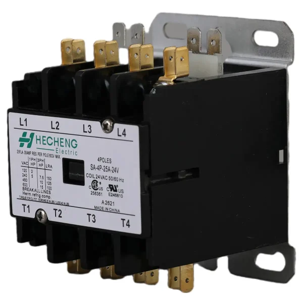 SA Series 4 Pole 25A-40A Definite Purpose Contactor - HIITIO