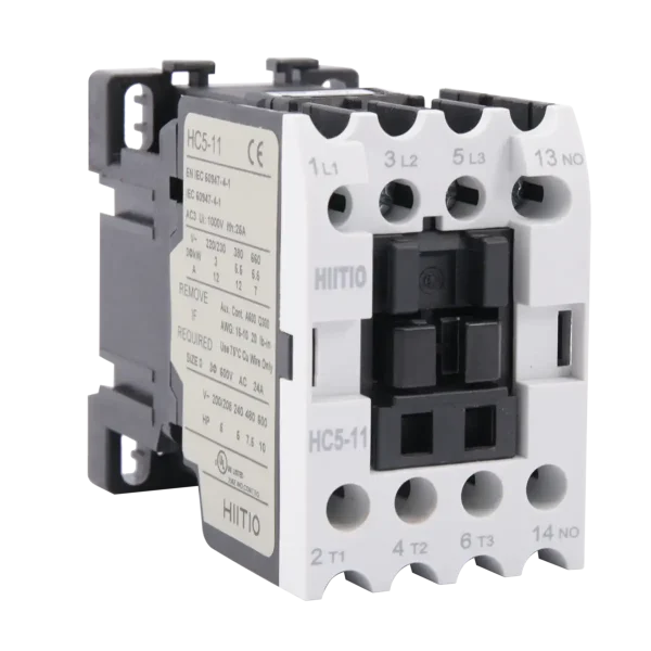 11A UL Approved Motor Control AC Contactor - HIITIO