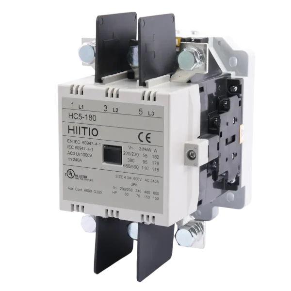 180A UL Approved Motor Control AC Contactor - HIITIO