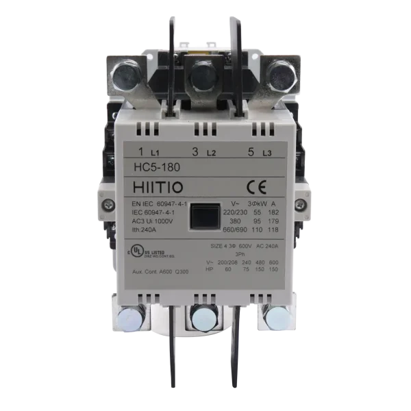 180A UL Approved Motor Control AC Contactor - HIITIO