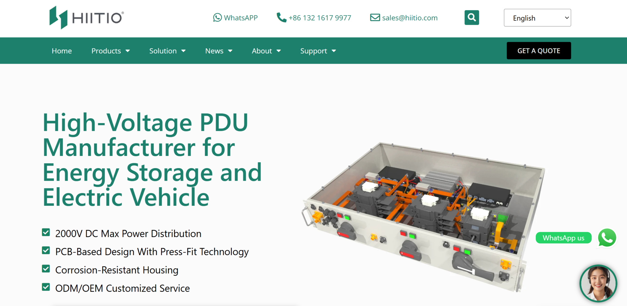 Top 10 PDU/BDU Suppliers in Energy Storage and New Energy Vehicles Industry - HIITIO