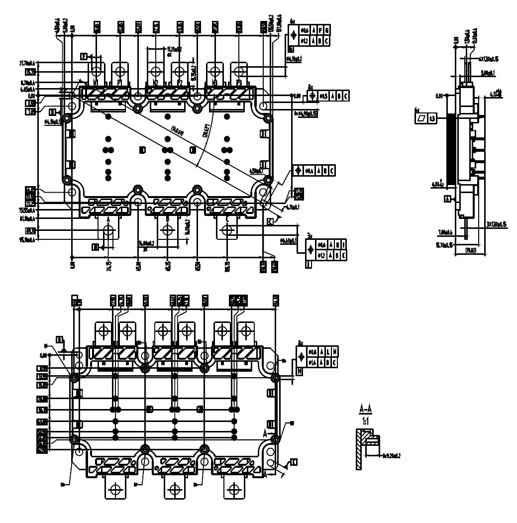 750V 770A IGBT Module, Three phase, RoHS Compliant - HIITIO
